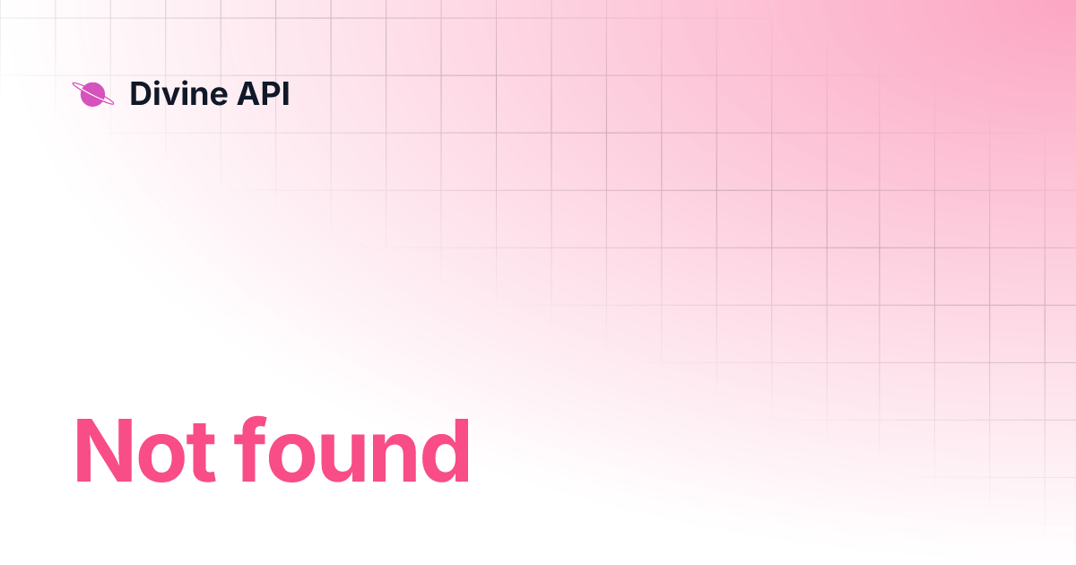 Divine Api Divine Api